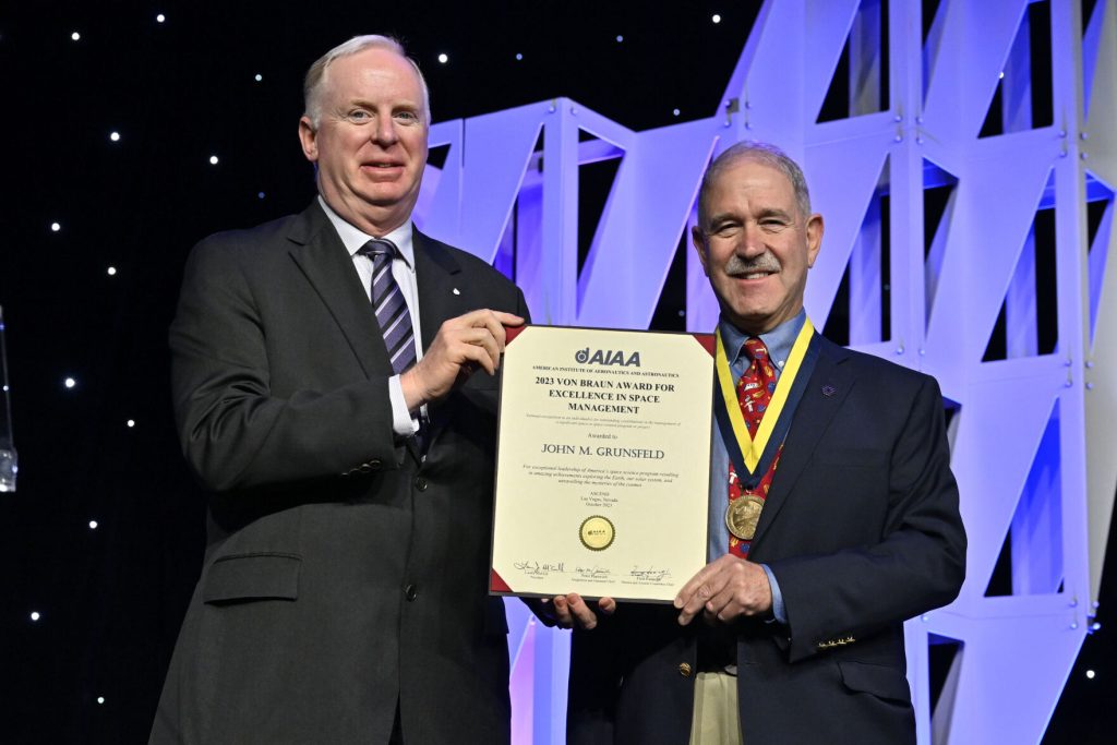 Copernicus Space Corporation Chief Strategy Officer John Grunsfeld ...